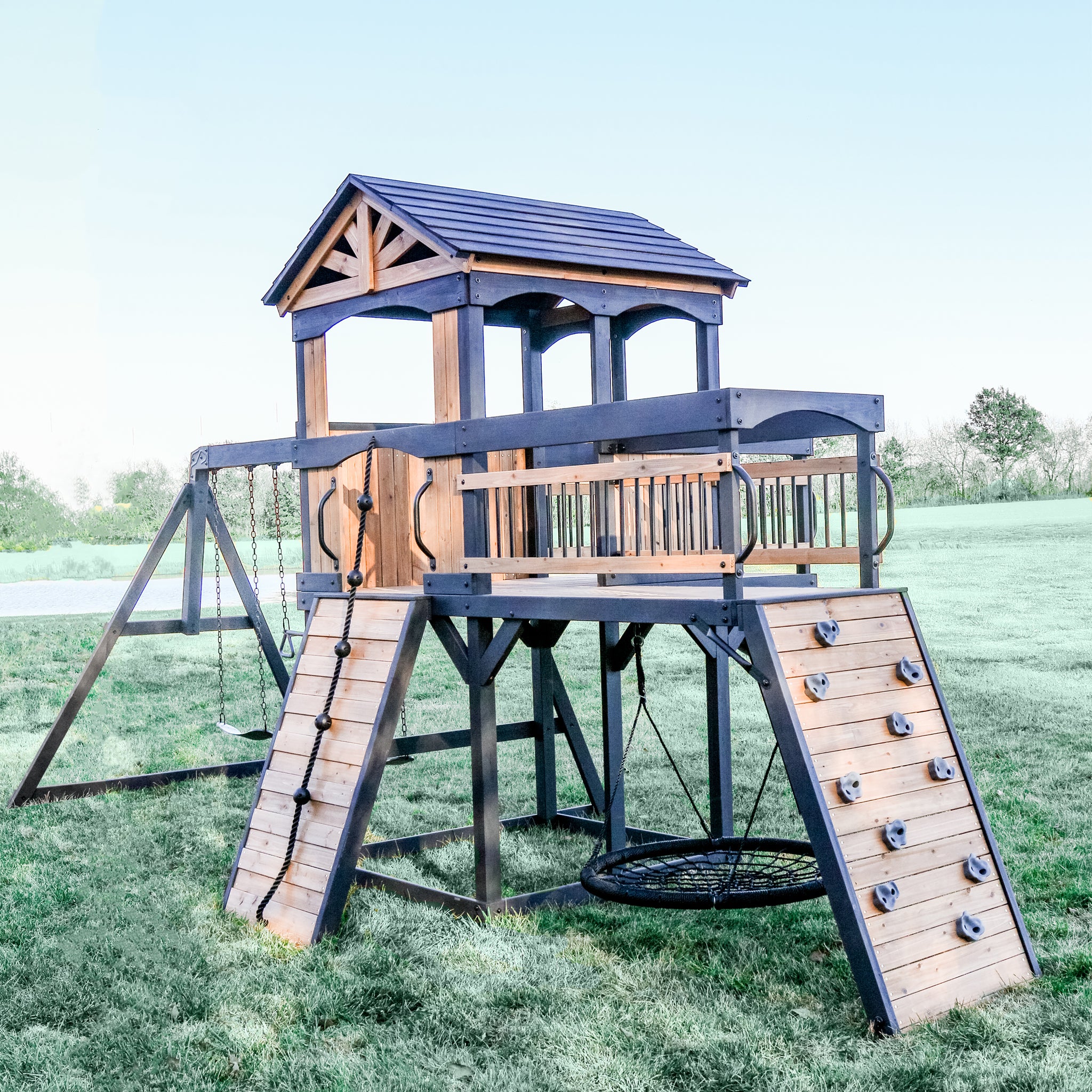 Timber Crossing Swing Set – Backyard Discovery Canada