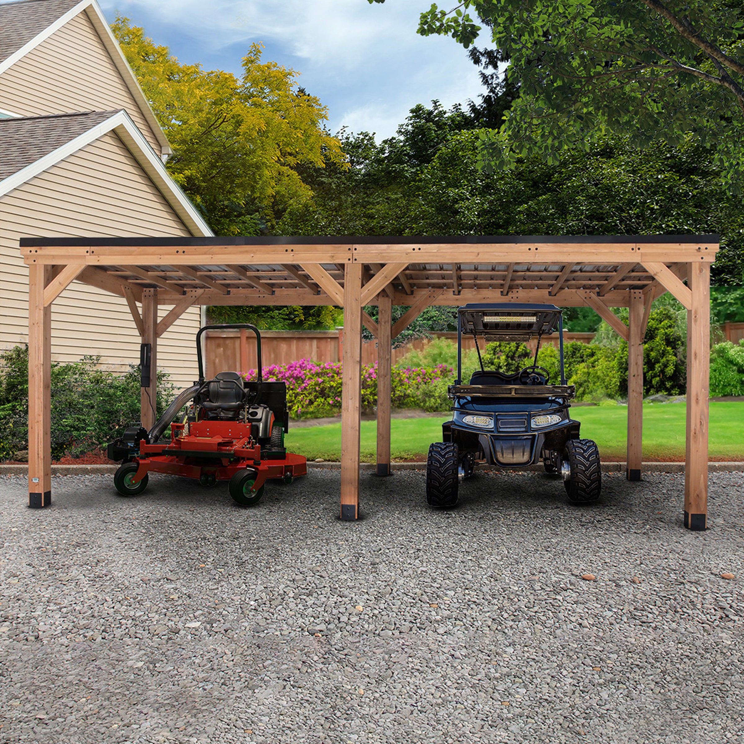 6m x 2.9m Arcadia Slope Roof Gazebo