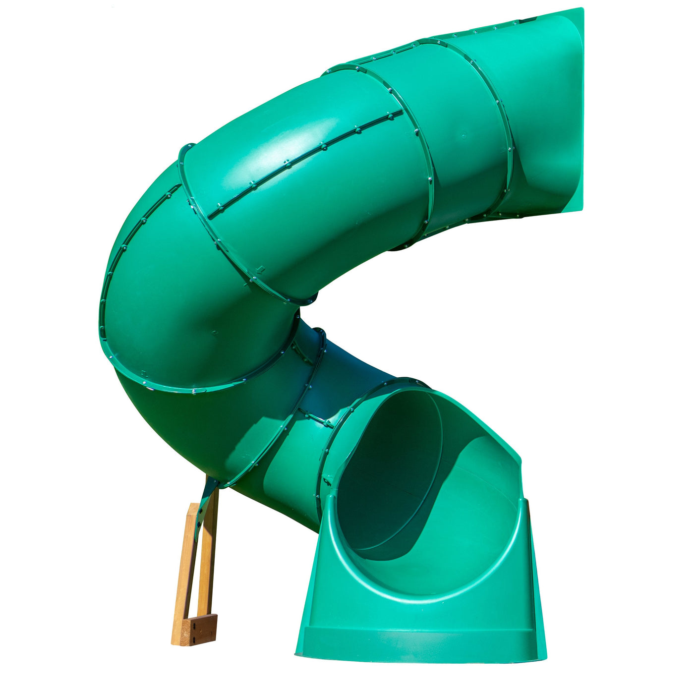 Spiral Left Exit Tube Slide for 1.5 Meter Decks